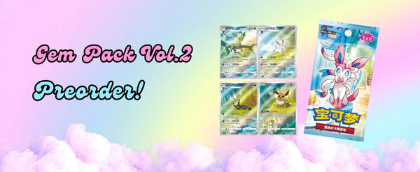 Gem Pack Vol. 2 - das neue chinesische Evoli Set – pokitrio